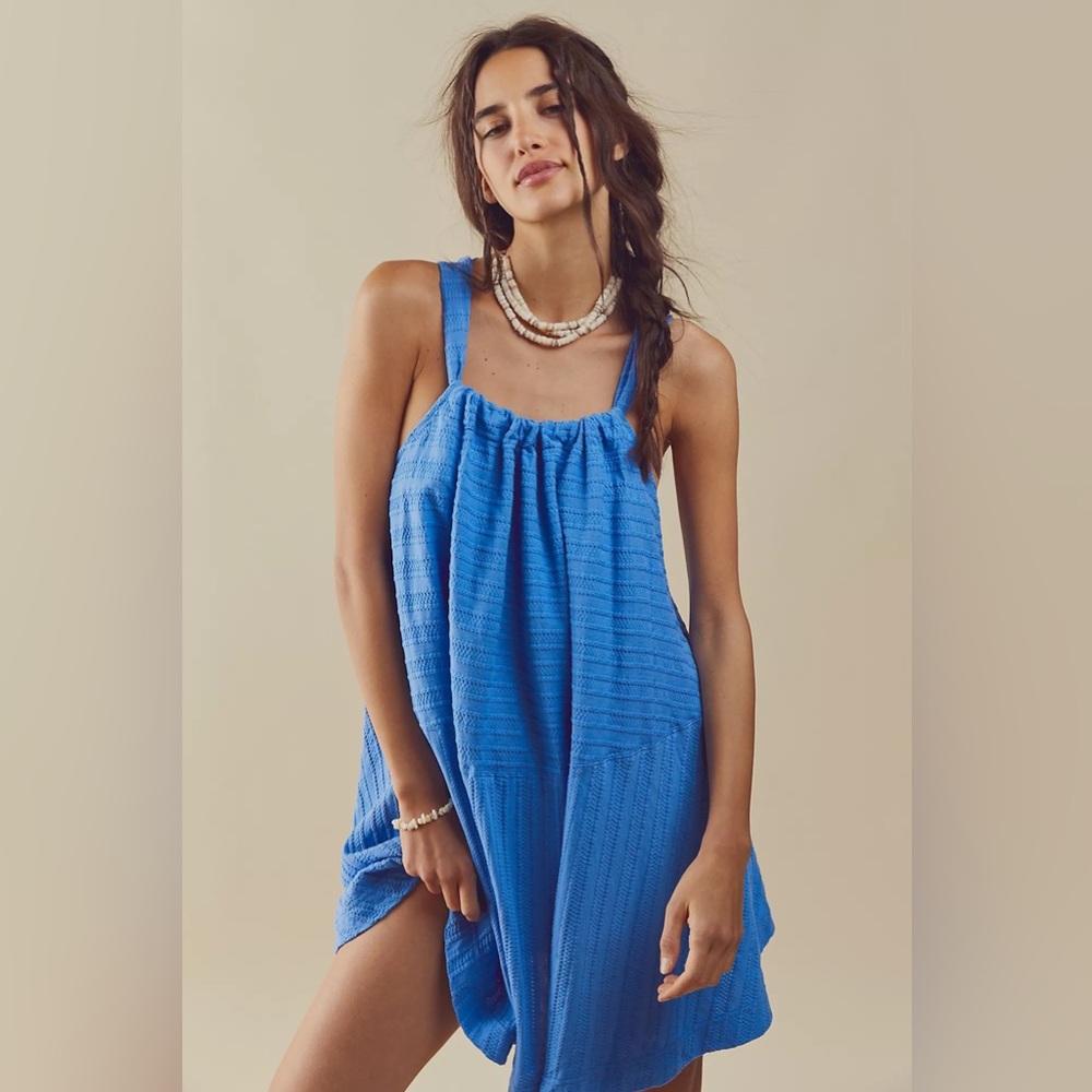 Free People Shay Convertible Mini Dress - Gem